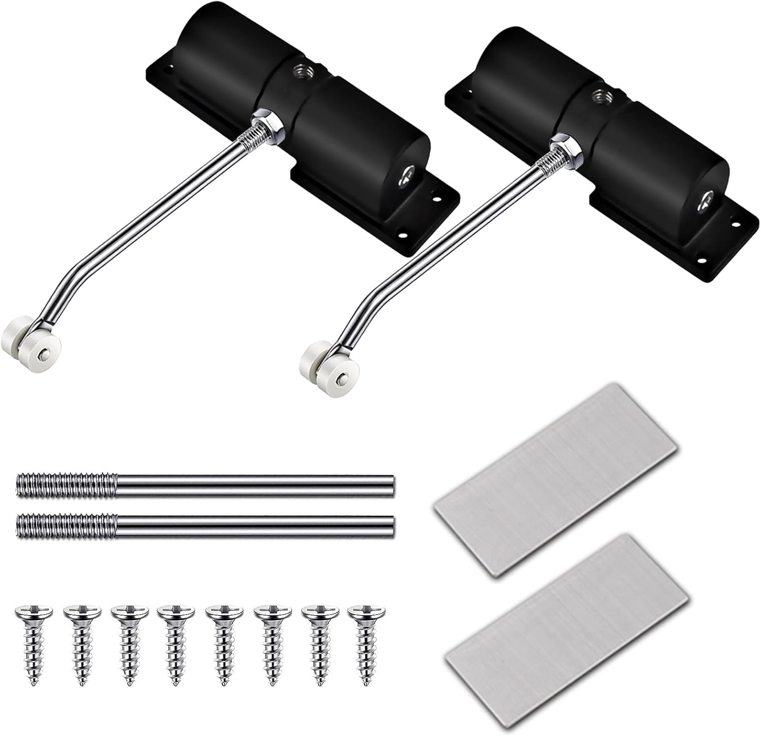 Merkaunis 2 Pcs Door Closer Automatic Safety Spring Door Closer Spring ...