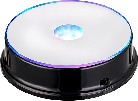 Amazon.com: EUSTUMA LED Light Base Display Stand,Lighted Up Stand Color ...