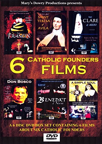Amazon.com: 6 Catholic Founders Films Box Set - 6 DVDs, Franciscans ...