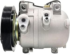 Amazon.co.jp: AC Compressor, Compatible with Nissan - Sunny - Almera ...