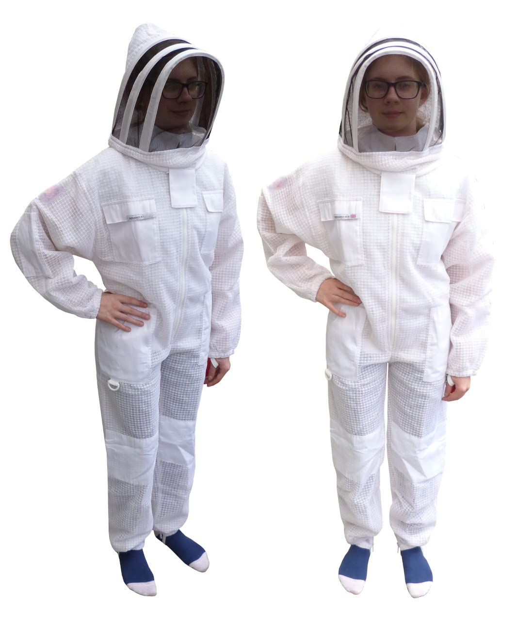 AGS Children's Beekeeping Suit Three Layer Kids bee Suit Protective ...