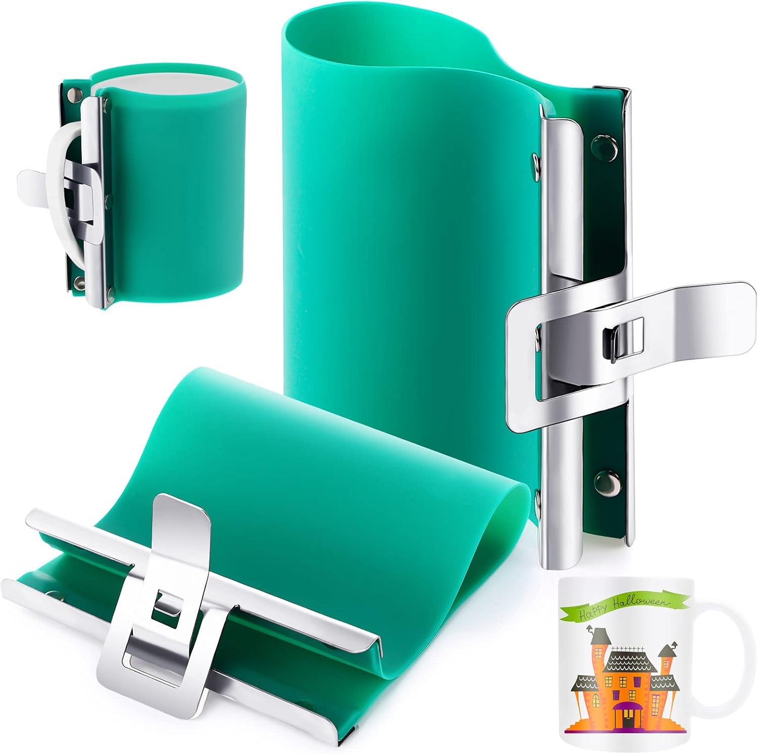 Amazon.com: Patelai 15 oz and 11 oz Silicone Mug Clamp, 3D Sublimation ...