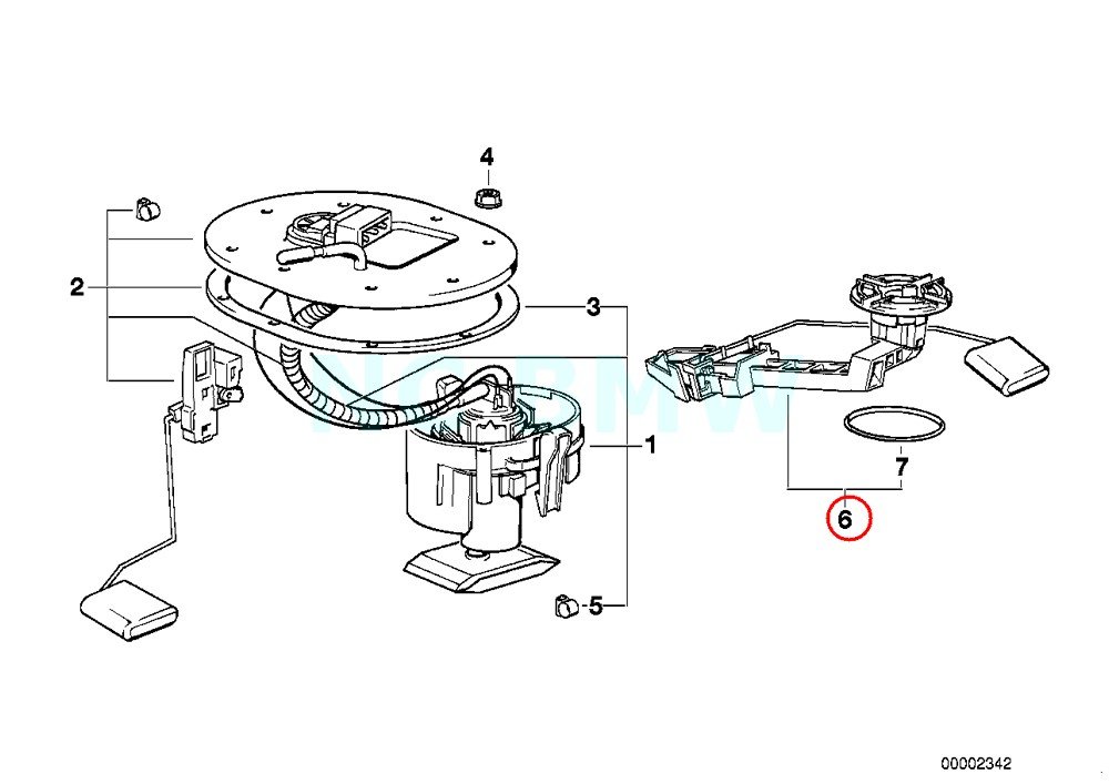 Amazon.com: BMW Genuine Left Fuel Level Sensor : Automotive