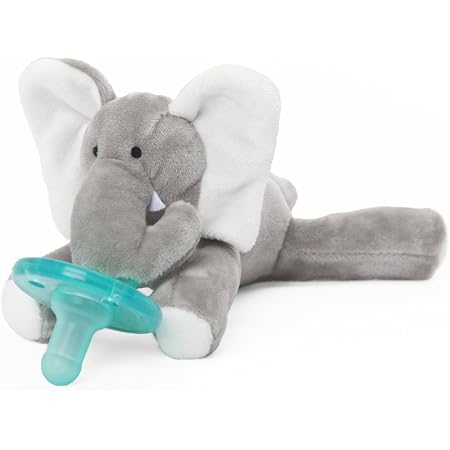 Amazon.com : WubbaNub Elephant Pacifier : Baby Pacifiers : Baby
