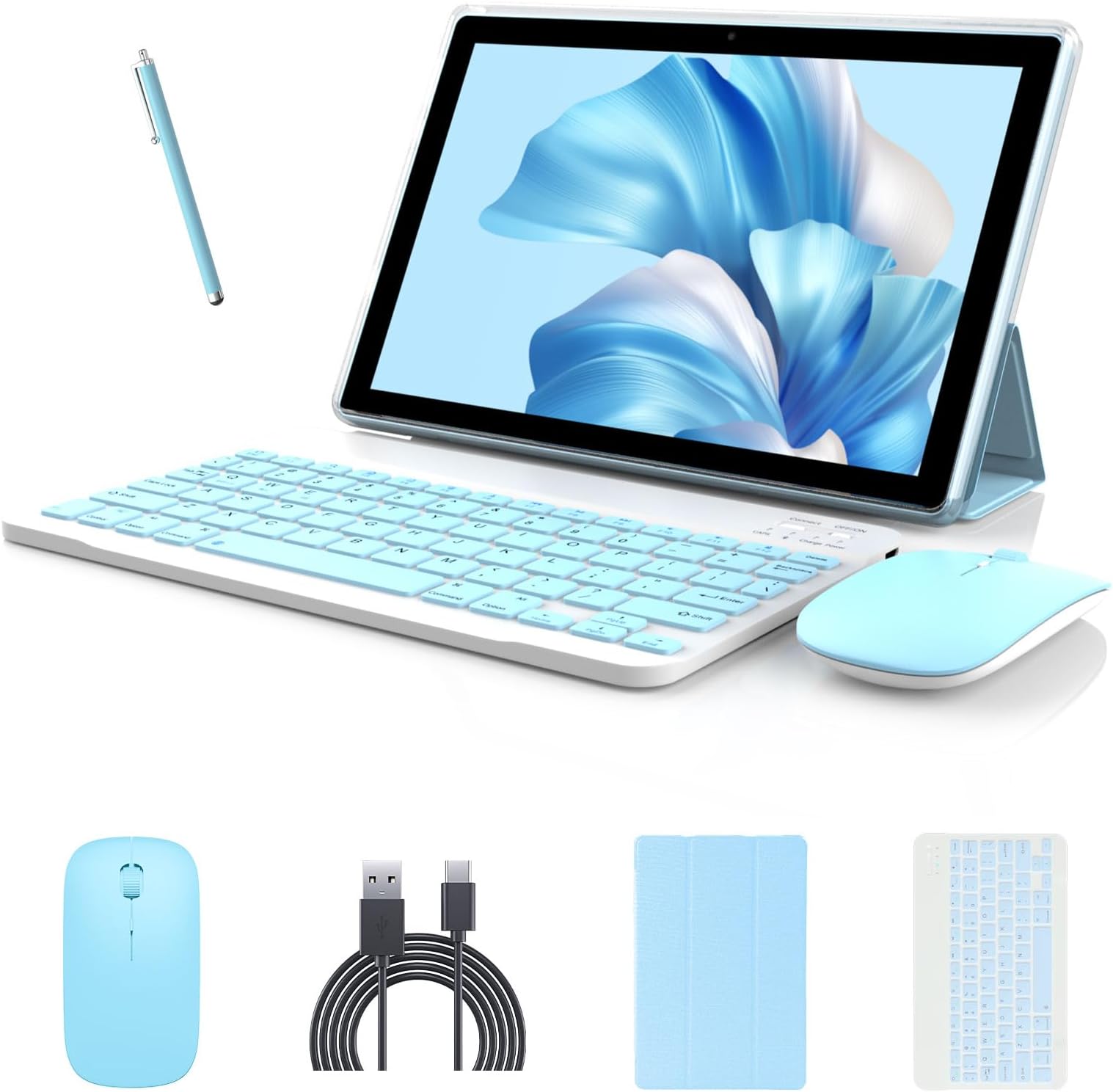 Amazon.com : Android Tablet, 11 inch Android 14 Tablet with Keyboard ...