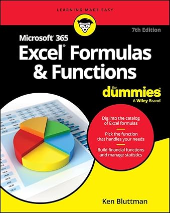 Amazon.com: Microsoft 365 Excel Formulas & Functions For Dummies eBook : Bluttman, Ken: Kindle Store