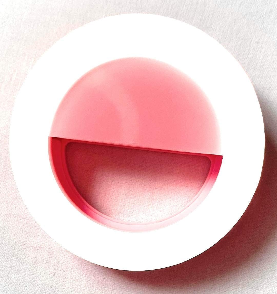 Amazon.com: Selfie Ring Light for Phone iPhone Android USB Rechargeable ...