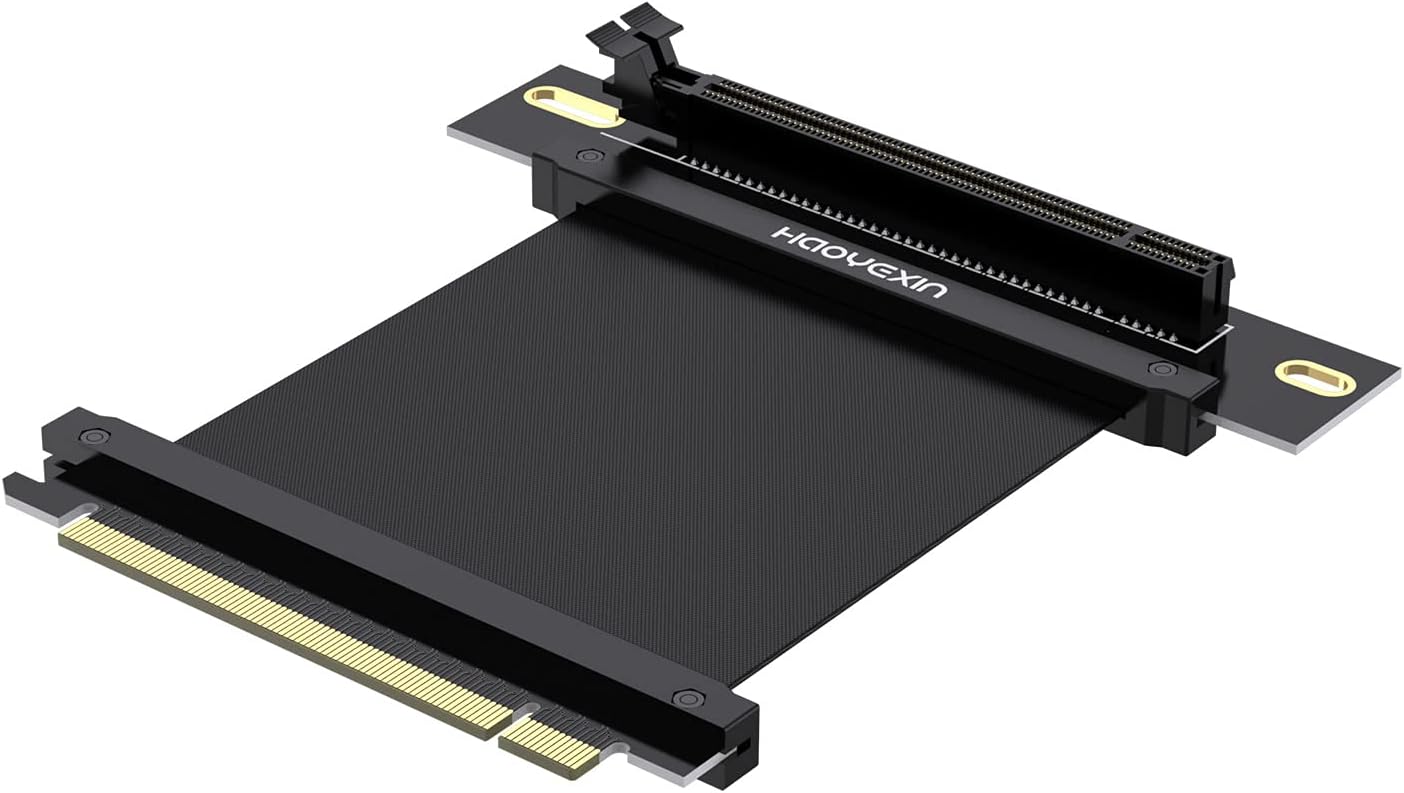 Amazon.com: GODSHARK PCI-Express 16x Riser Card 90 Degree Right Angle ...