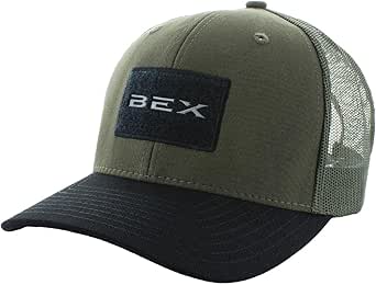 BEX® STICKEM MESH Back Structured Cap. 6 Panel Curved Bill. (US, Alpha ...