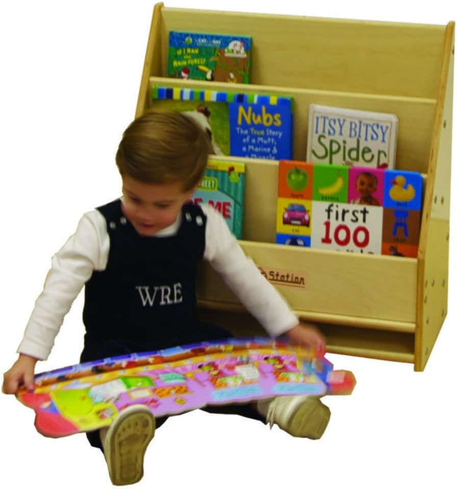 Amazon.com: Kids' Station Toddler Daycare Book Display, Assembled ...