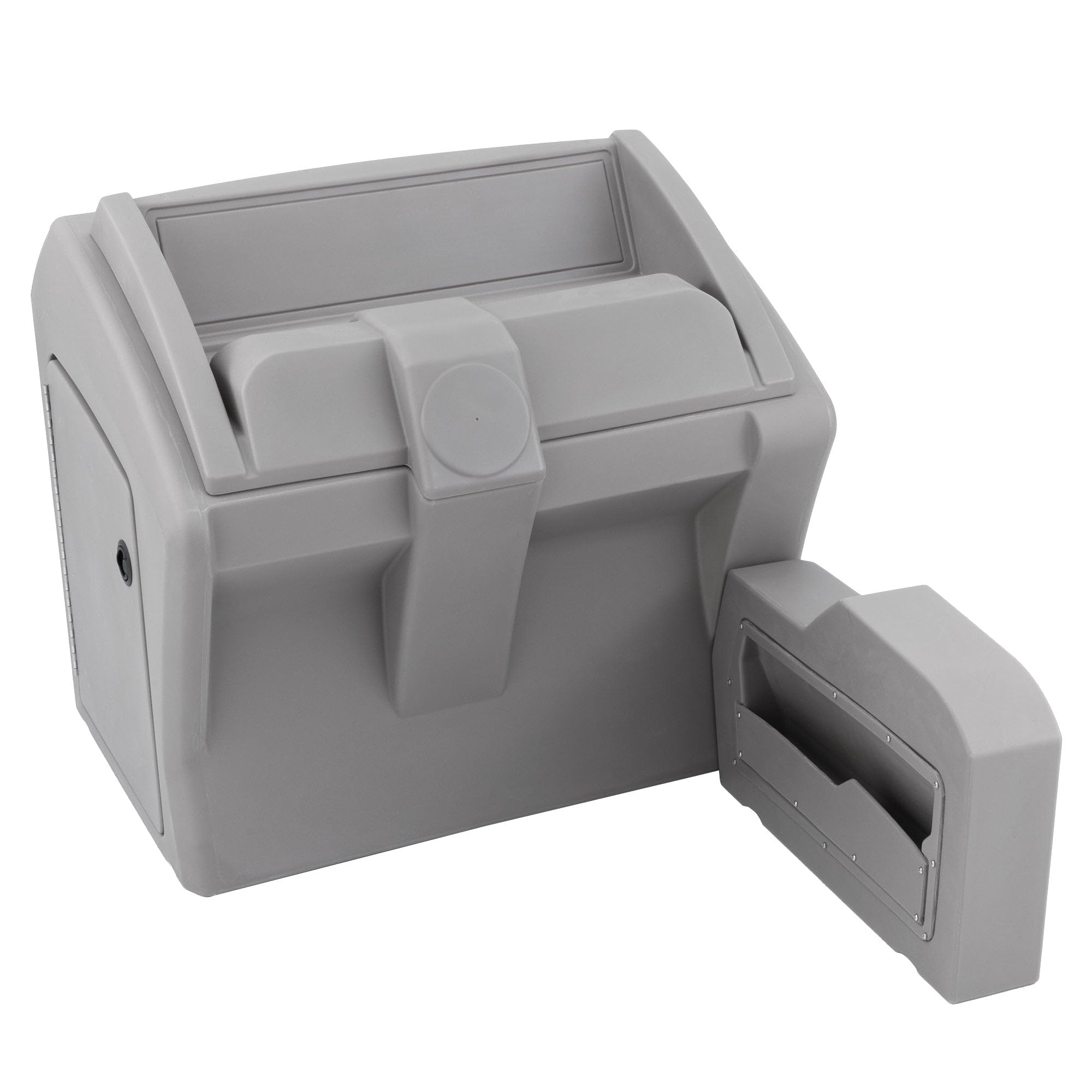 Amazon.com: DeckMate Deluxe Large Pontoon Console Helm - Gray : Sports ...