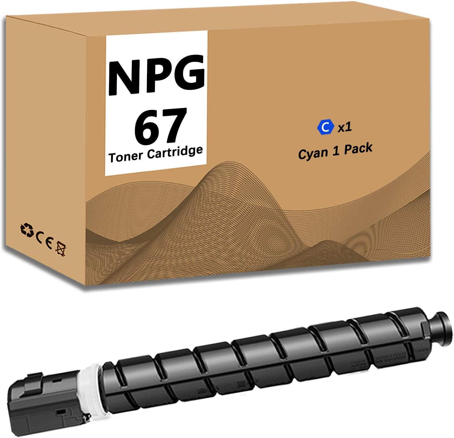 NPG67 Replacement Toner Cartridge, for Canon ImageRUNNER Advance C3120L ...