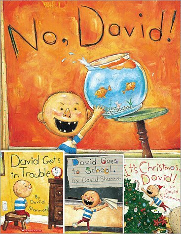 Set of Four David Shannon Paperbacks Includes No David!, It's Christmas ...