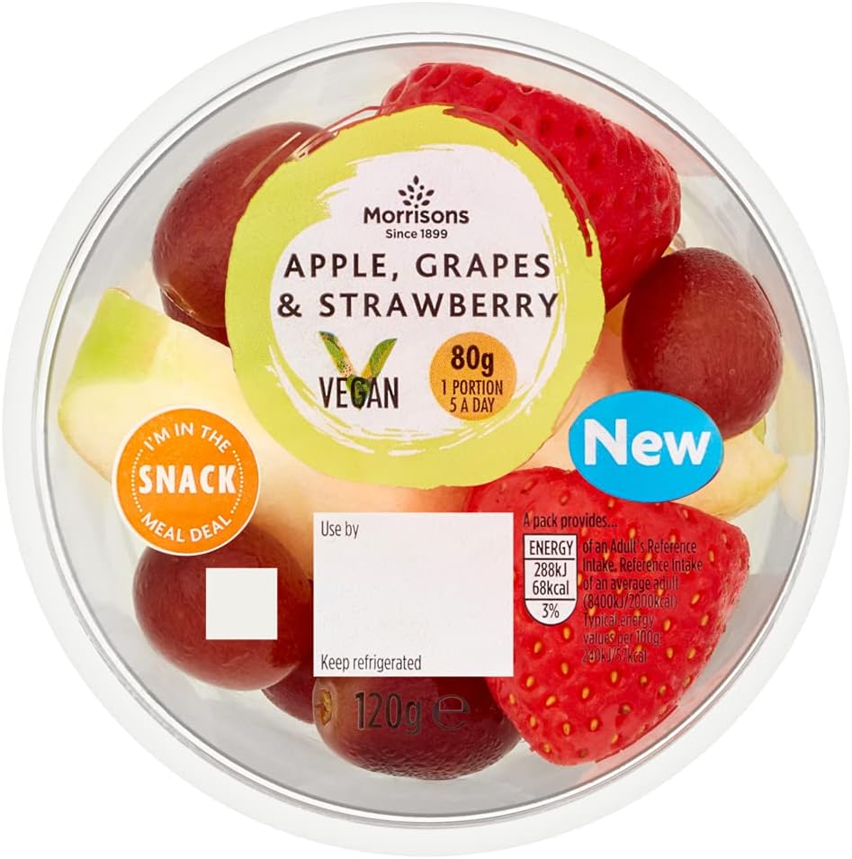 Morrisons Apple, Grape & Strawberry 120G : Amazon.co.uk: Grocery