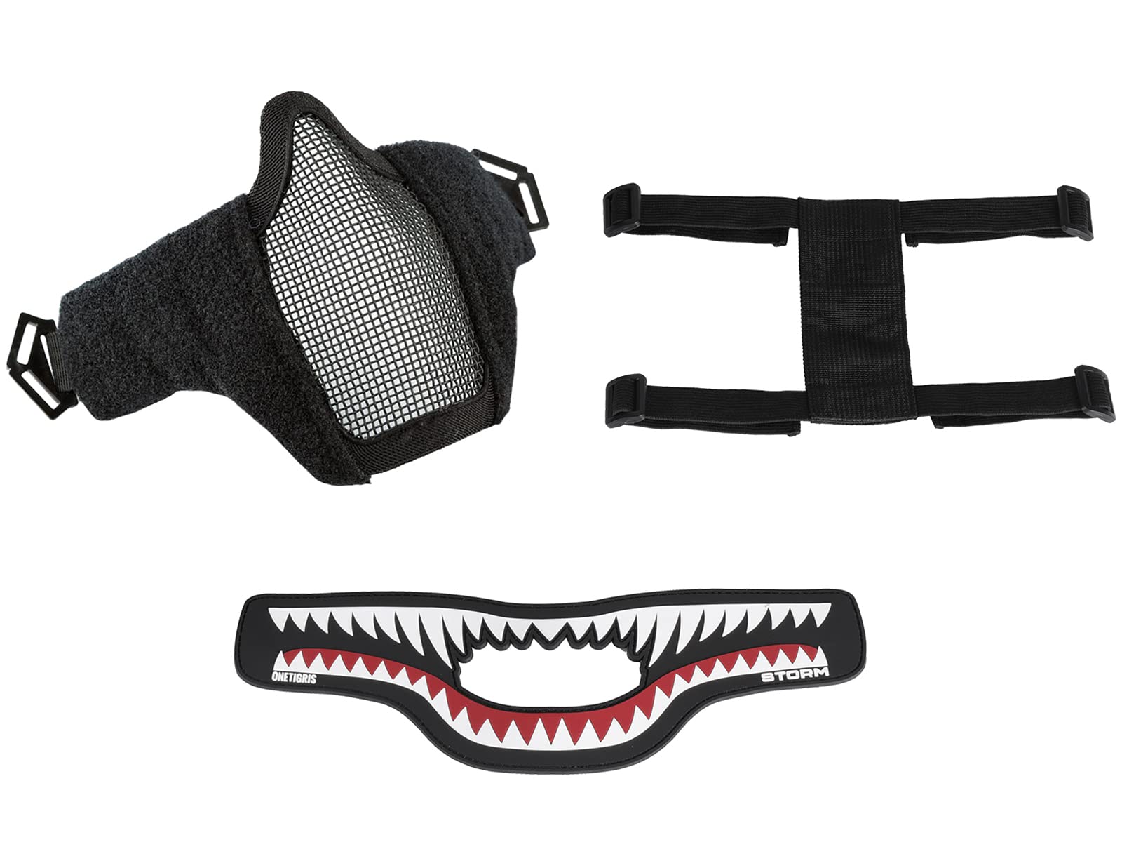 Snapklik.com : OneTigris X Storm Airsoft Mask, Tactical Mesh Face ...