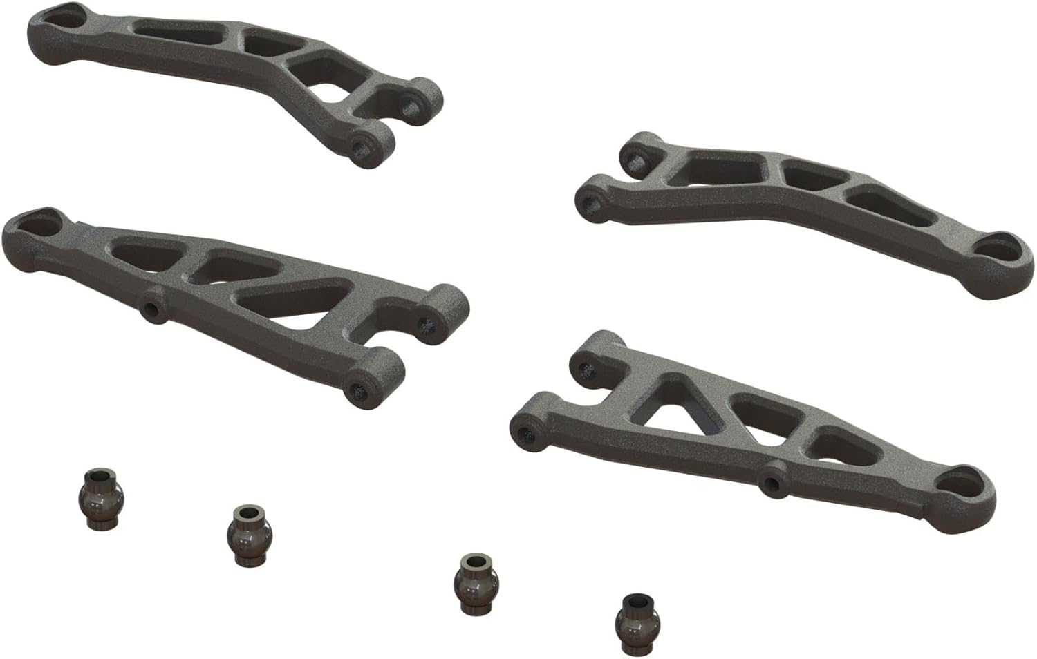 Amazon.com: ARRMA Front Suspension Arm Set A - GROM, ARA330809 : Toys ...