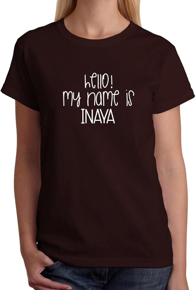 Amazon Site Athletics Hello My Name Is Inaya Women T Shirt Clothing amazon-site-athletics-hello-my-name-is-inaya-women-t-shirt-clothing