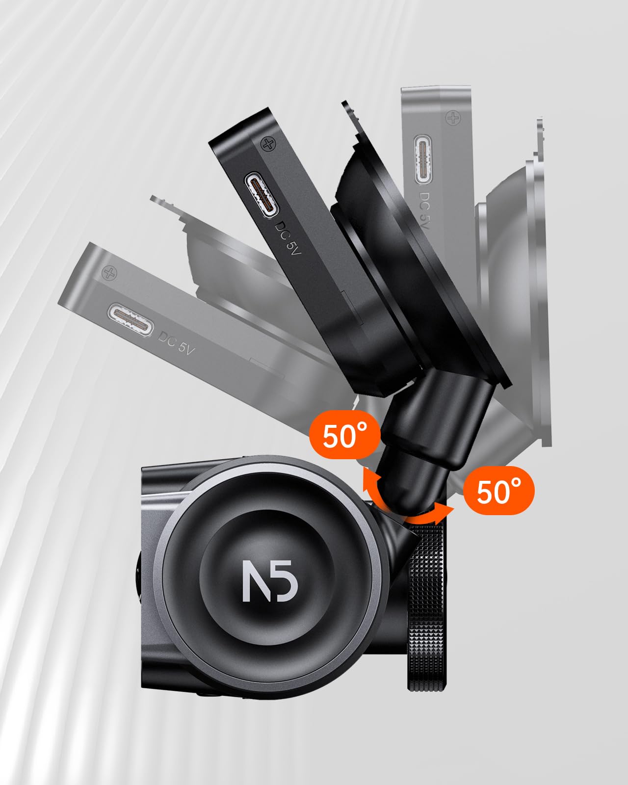 Snapklik.com : N5, N4 Pro Dash Cam GPS Receiver Module Type C USB Port ...