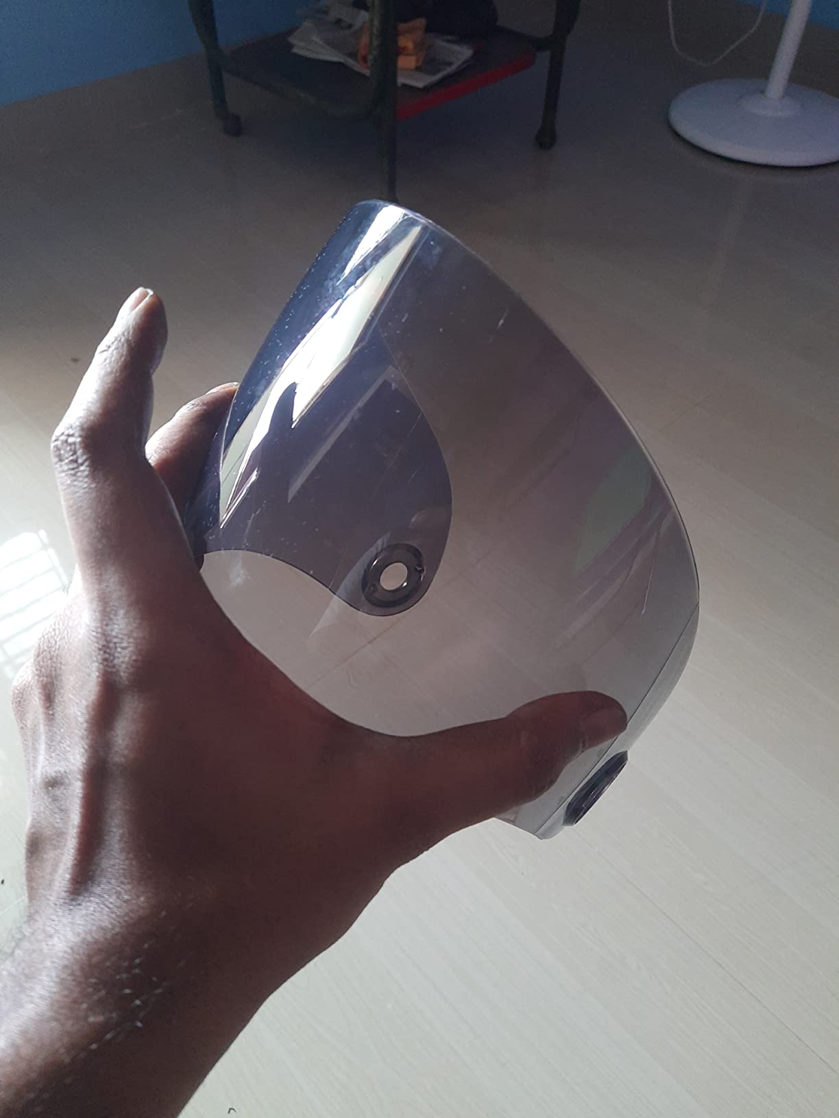 STRIDES Prsent Unbreakable Polycarbonate ÂŽClear (Transparent) Visor ...