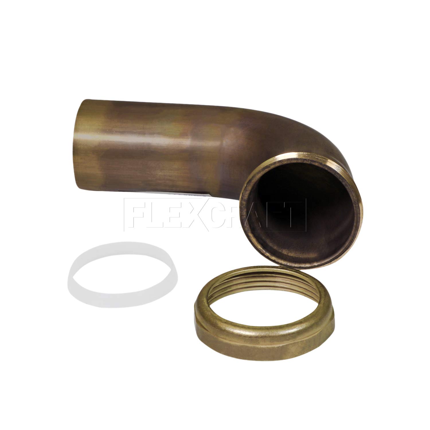Snapklik.com : Flexcraft 21912 Slip Joint Waste Bend For Tubular Drain ...