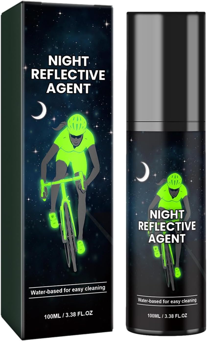 Amazon.com: 100ml Night Reflective Spray Outdoor - Bright Glowing Paint ...