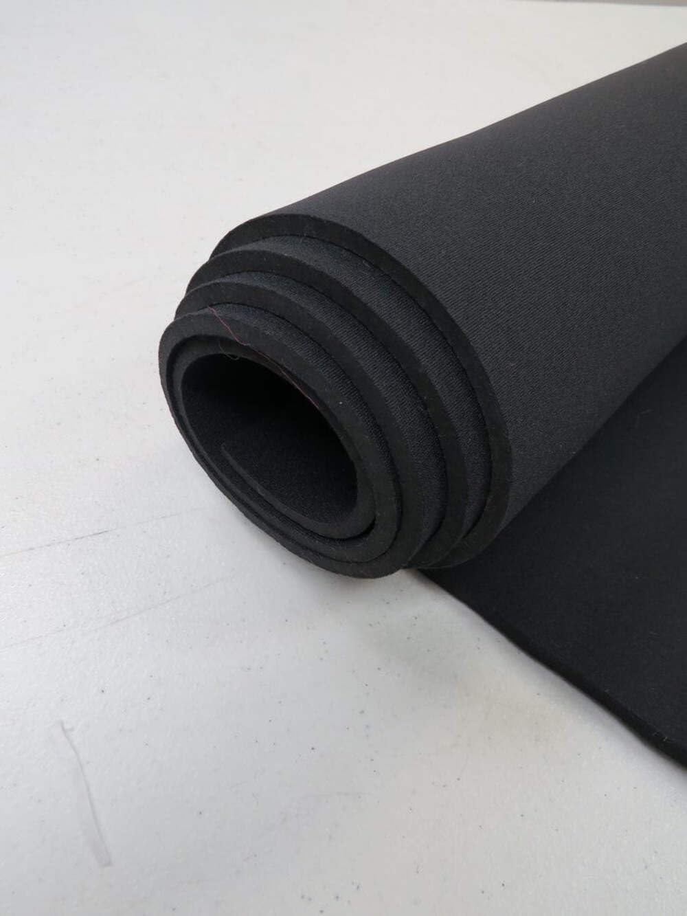 Amazon.com: Neoprene Bonded Sponge Waterproof Wetsuit Fabric Black 1MM ...
