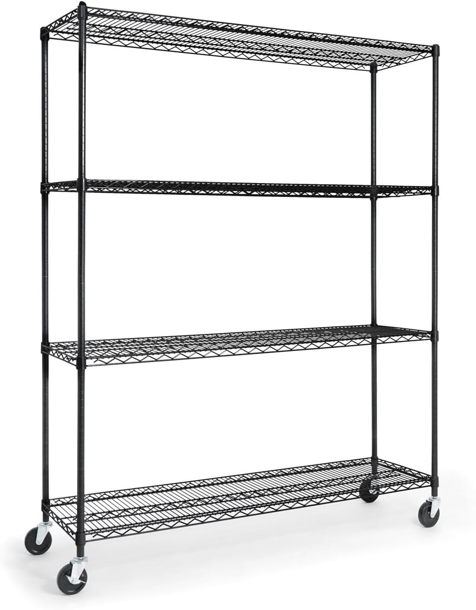 Amazon.com: CAPHAUS NSF Commercial Grade Heavy Duty Wire Shelving w ...