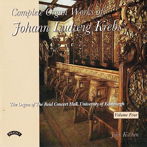 Amazon.com: Complete Organ Works of Johann Ludwig Krebs, Vol. 4 : John ...