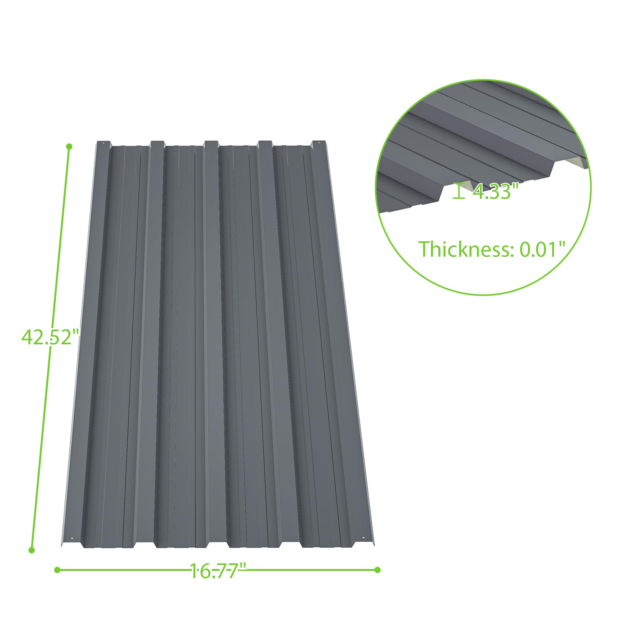 Metal Roof Panel Dimensions