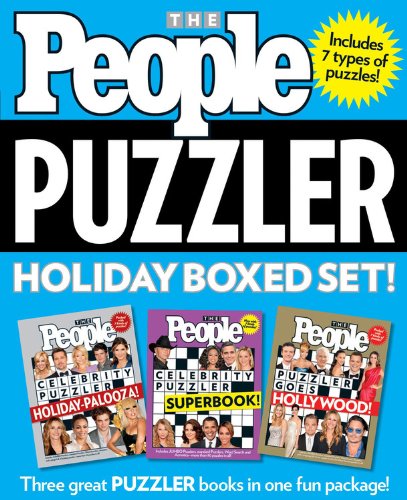 PEOPLE Puzzler Holiday Boxed Set: Editors of People Magazine ...