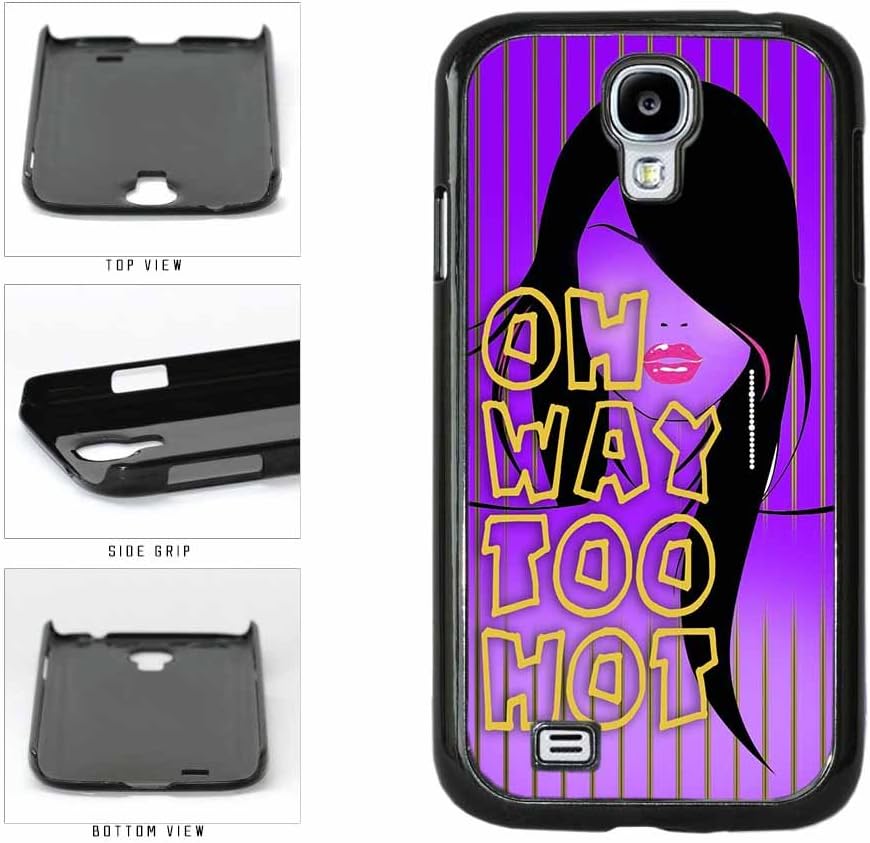 Amazon.com: Cute And Girly Woman With Pink Lipstick On Purple ...