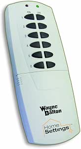 Wayne-Dalton HA-09WD HomeSettings Remote Control - Dimmer Switches ...