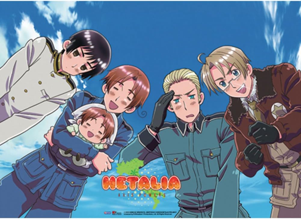 Amazon.com: Hetalia Axis Powers Sky Background Wall Scroll: Hetalia ...