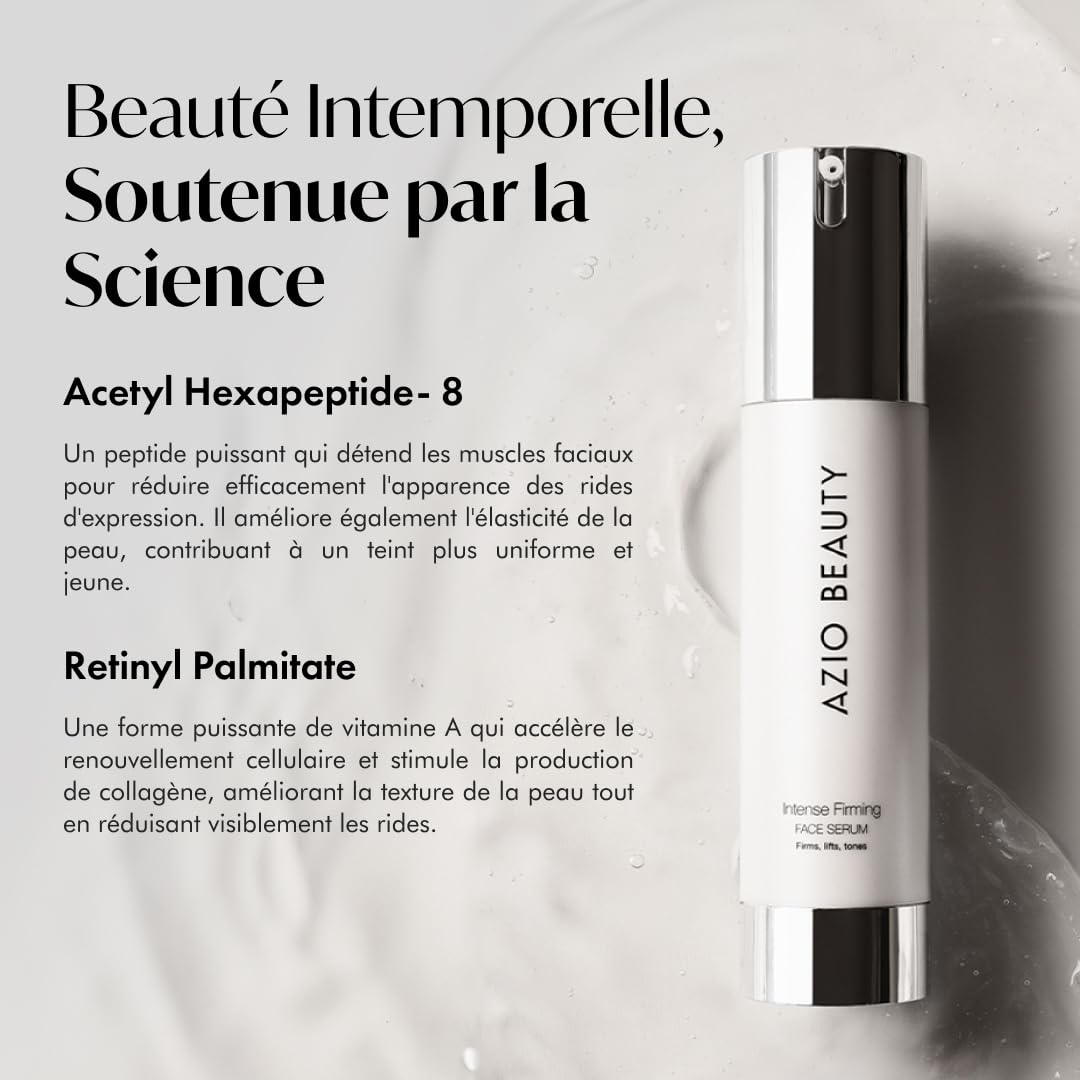 Azio Beauty Intense Firming Face Serum 50ml an ultra-lightweight ...