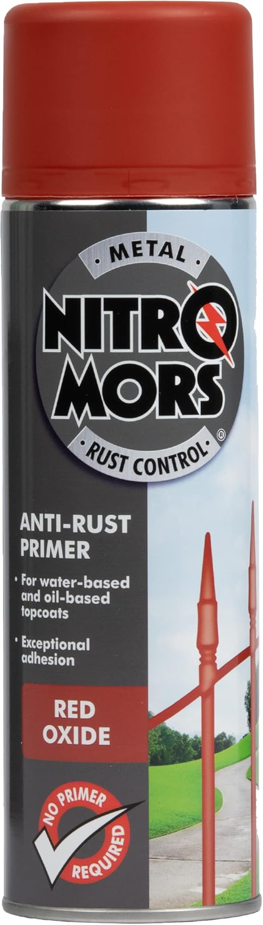Nitromors Anti-Rust Primer Fast Drying Rust Resistant Metal Spray Paint ...