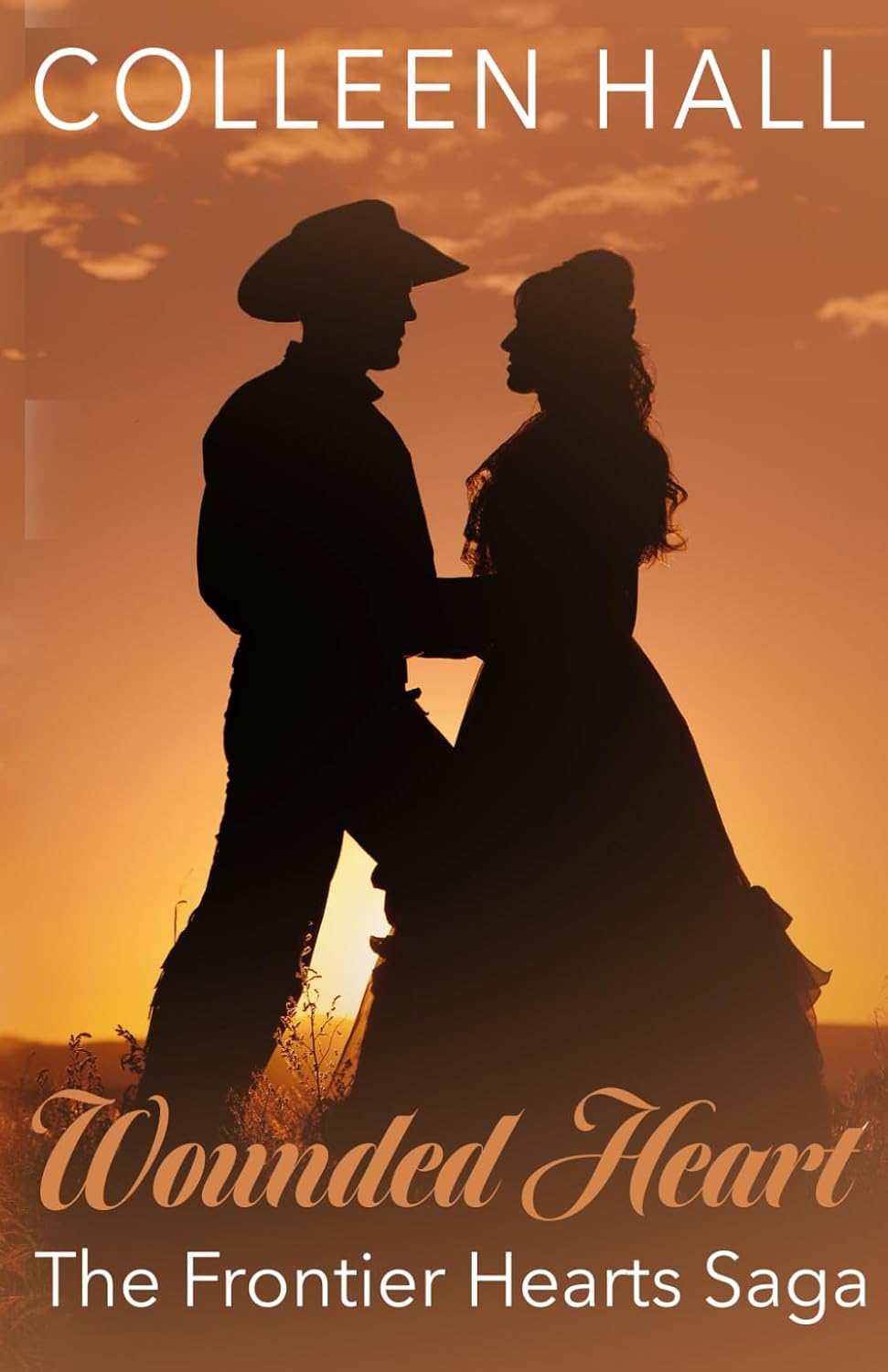 Wounded Heart (The Frontier Hearts Saga): Hall, Colleen: 9781947327597 ...