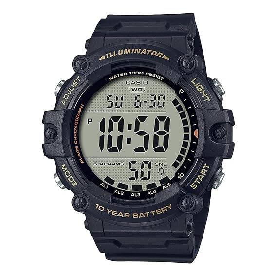 Casio Digital Black Dial Men's Watch-AE-1500WHX-1AVDF : Amazon.in: Fashion