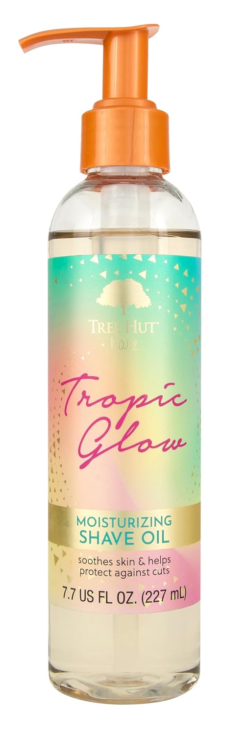 Amazon.com: Tree Hut Tropic Glow Moisturizing Shave Oil, Warm Scent ...