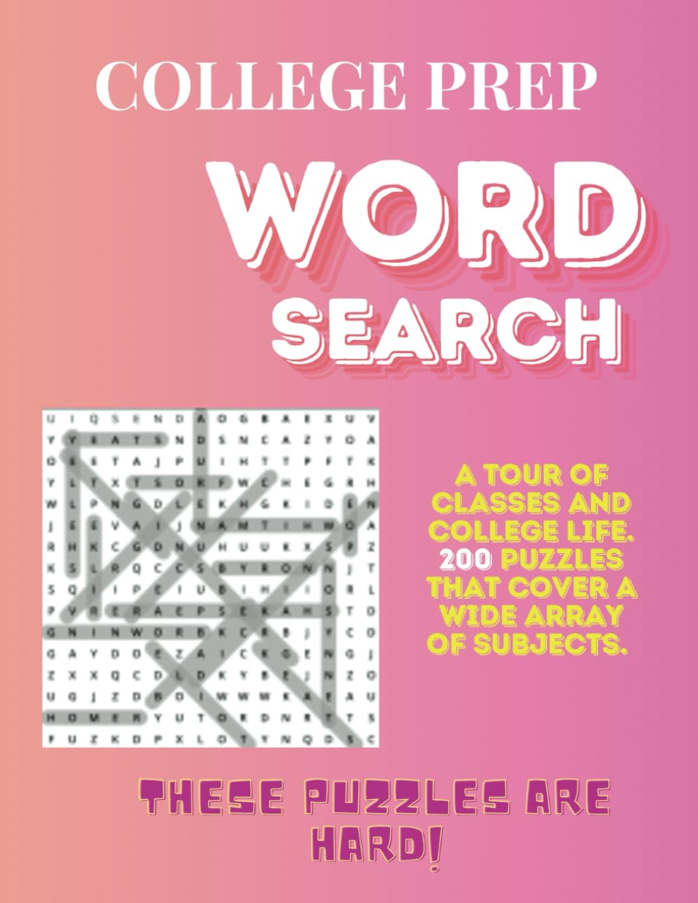 Amazon.com: College Prep Word Search: 200 very challenging puzzles ...