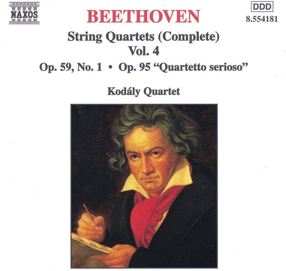BEETHOVEN: String Quartets Op. 59, No. 1, 'Rasumovsky' and Op. 95 ...