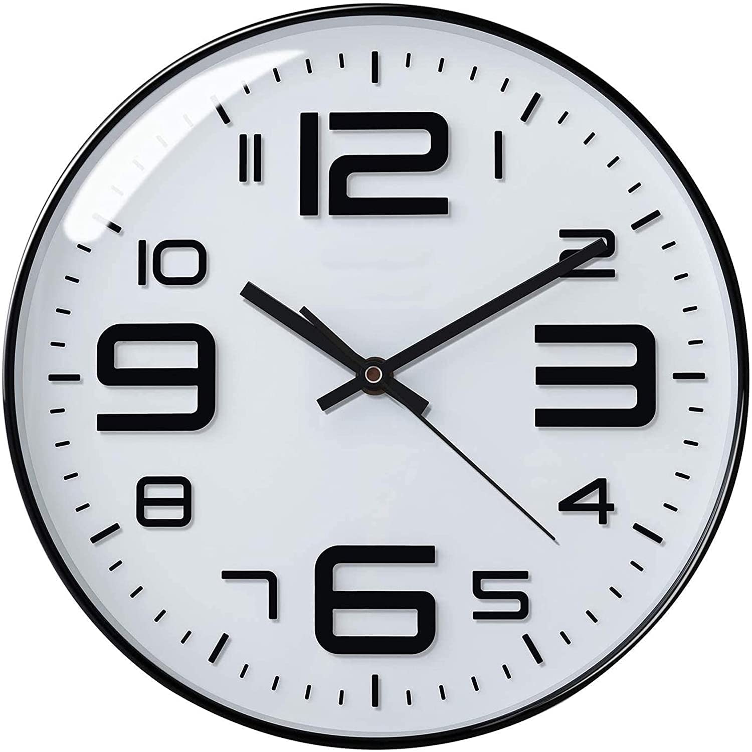 Buy TEKCOOL Wall Clock 12" Silent Quartz Decorative Latest Wall Clock ...