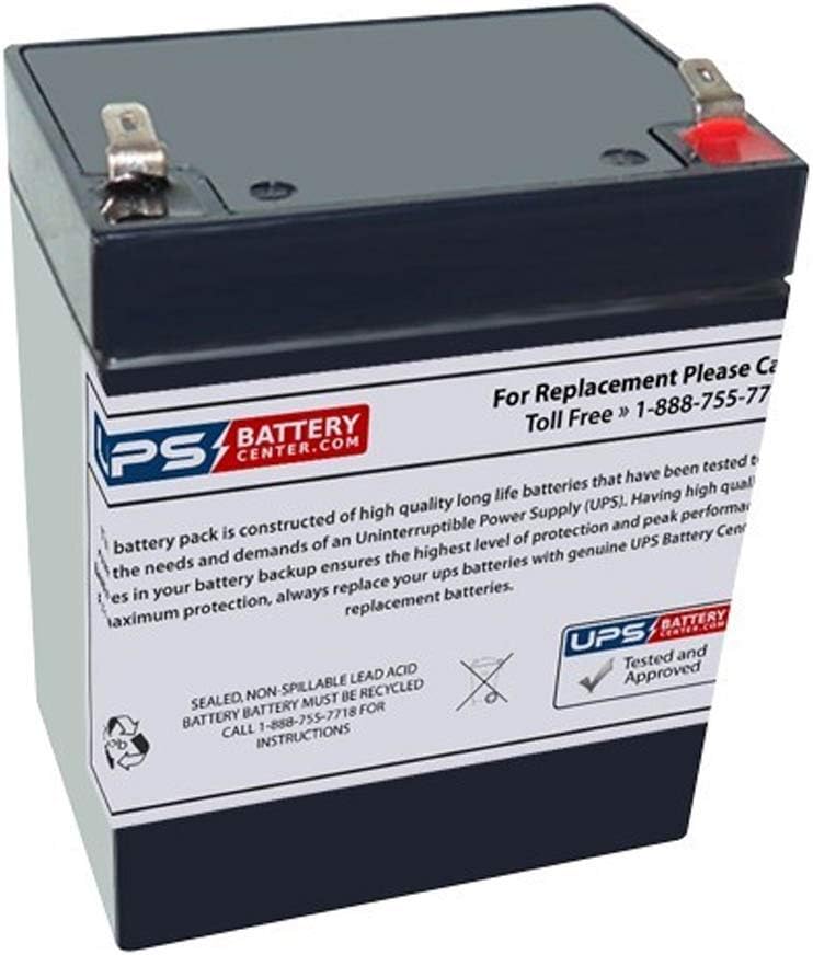 12V 2.9Ah, F1 Terminal Compatible Replacement Battery for Vision CP1229 ...