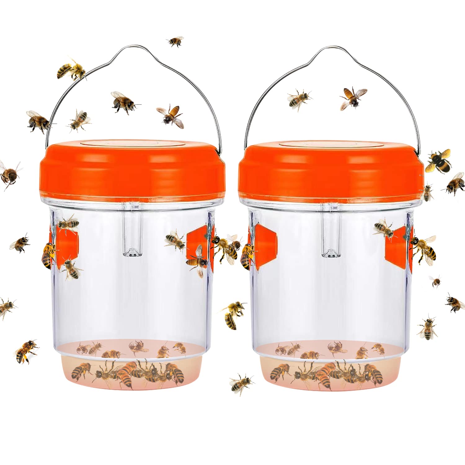 Wasp Trap Wasp Traps Outdoor Hanging Solar Wasp Trap Carpenter ...