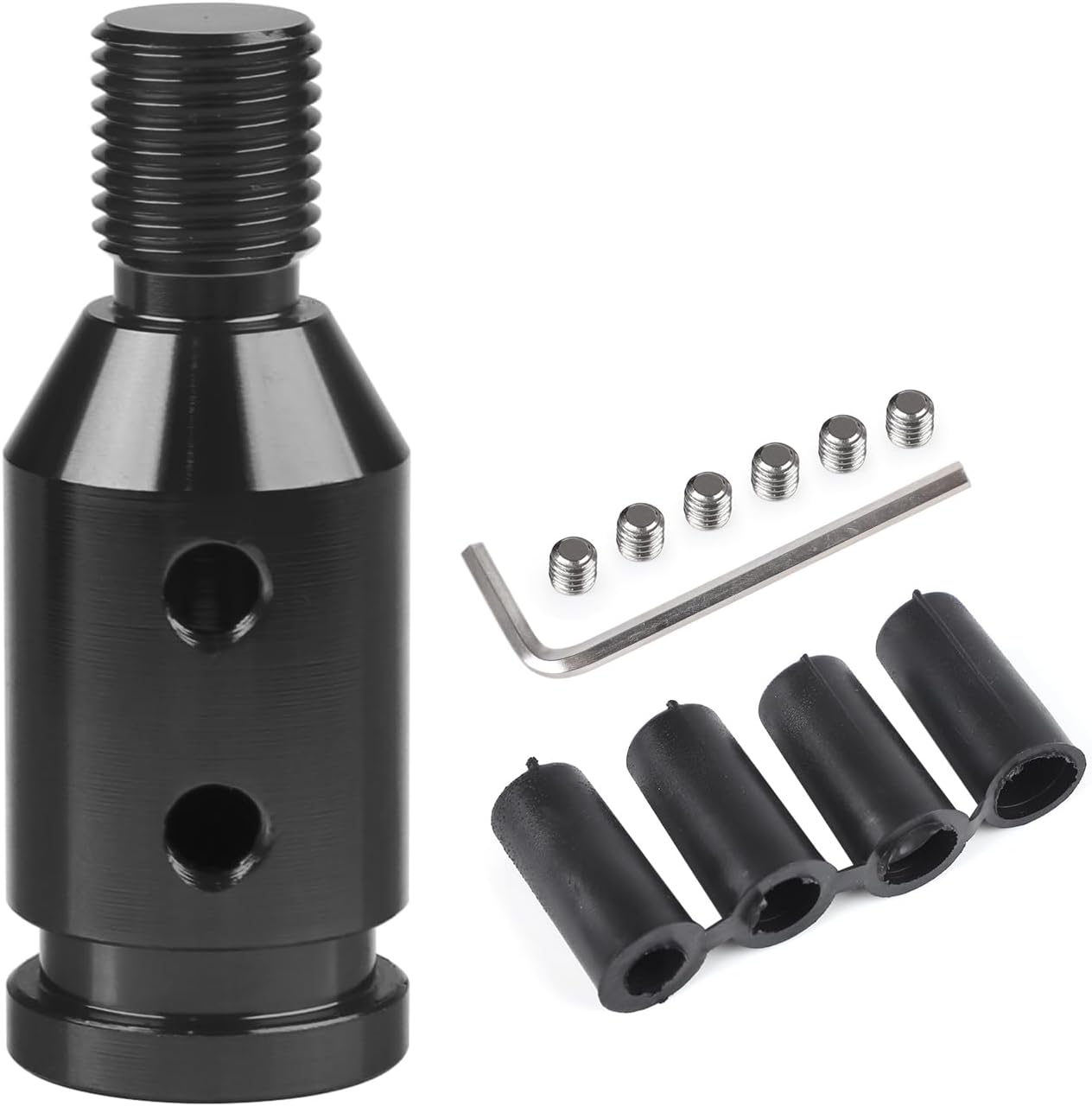 Amazon.com: Universal Gear Shift Knob Adapter 12x1.25,Aluminum Alloy ...