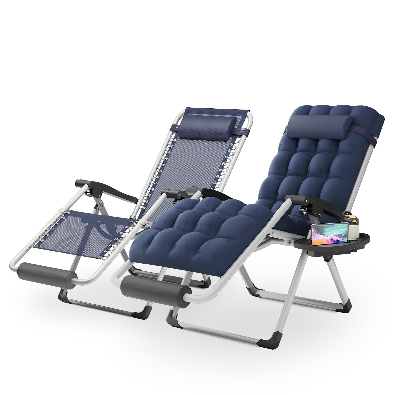 Snapklik.com : Magshion Indoor Zero Gravity Lounge Chairs Set Of 2