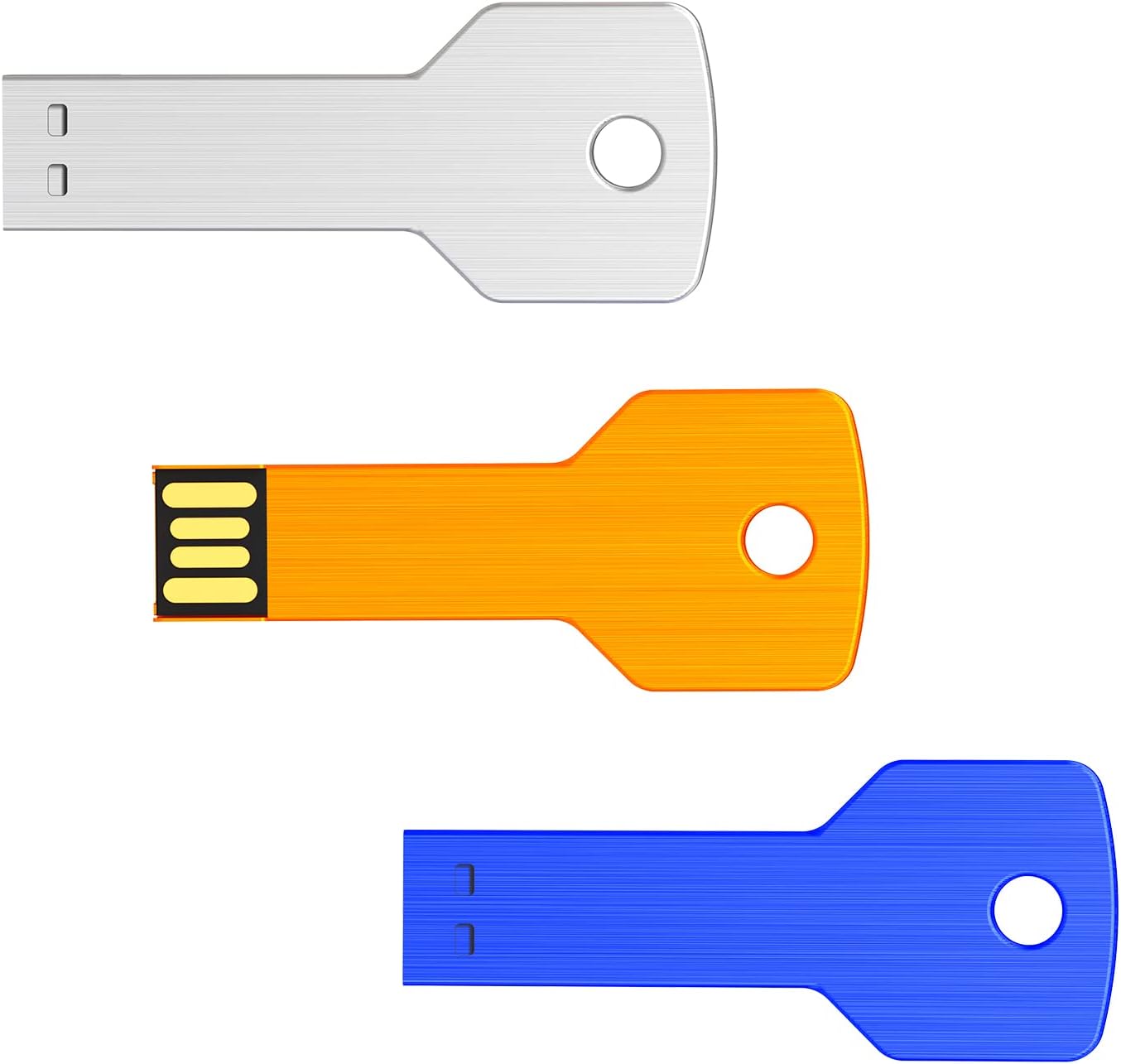 Amazon.com: KOOTION 32GB USB Flash Drive, Metal Key Shaped 2.0 USB ...