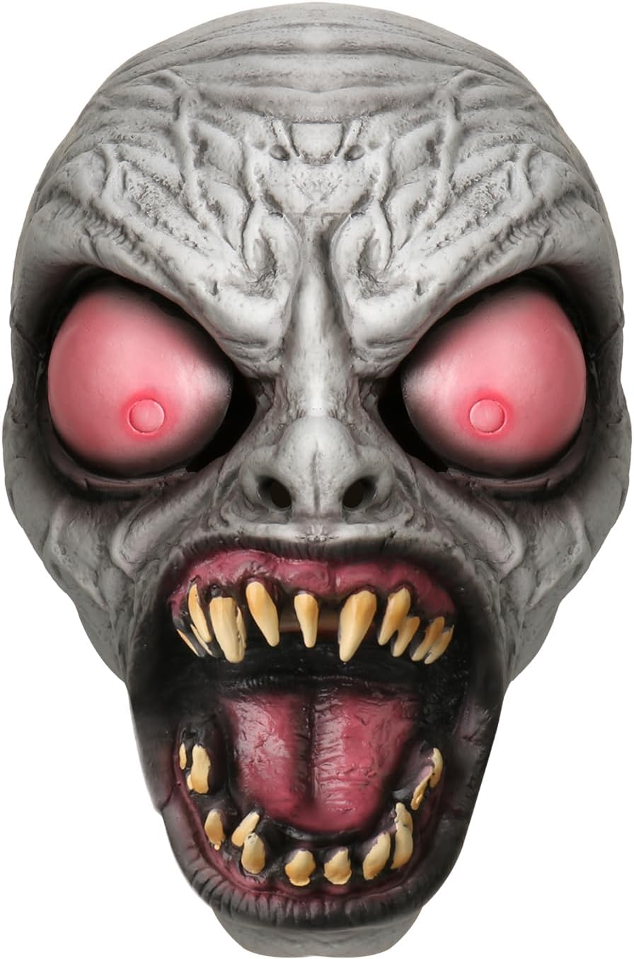 Amazon.com: Terrifying Halloween devil mask, terrifying biochemistry ...