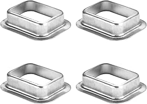 Amazon.com : VYH 2" x 3" Rain Gutter Downspout Drop Outlet Aluminum K ...