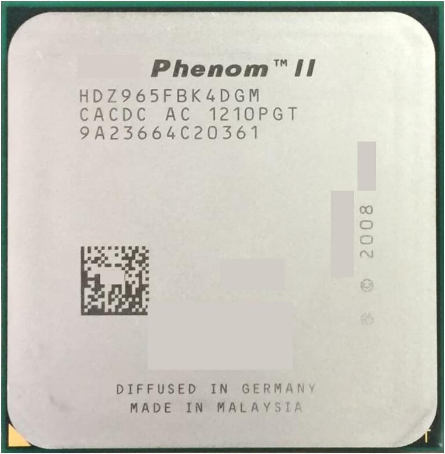 Amazon.com: ONWEBAYK CPU ph II X4 965 X965 125W Quad-Core AM3 938 CPU 100% Working Properly ...
