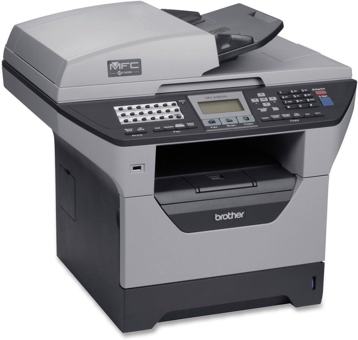 Amazon.com: Brother MFC-8460N Network All-in-One Laser Printer : Office ...